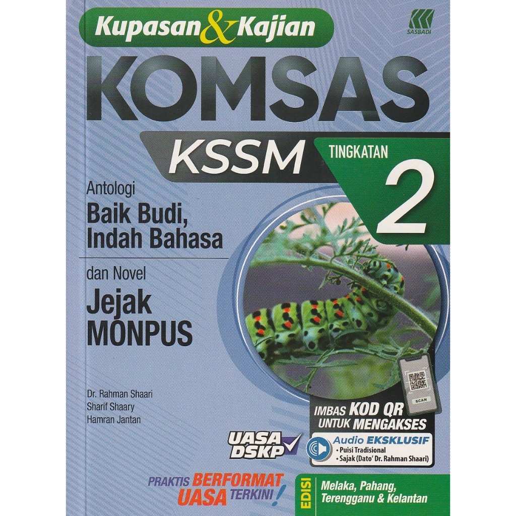 KUPASAN & KAJIAN KOMSAS TING 2 ANTOLOGI BAIK BUDI, INDAH BAHASA & NOVEL ...
