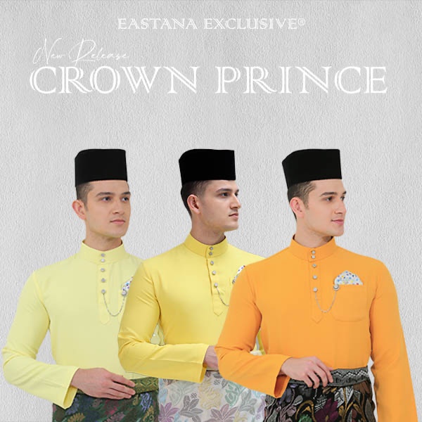 BAJU MELAYU CROWN PRINCE 2024 | Shopee Malaysia