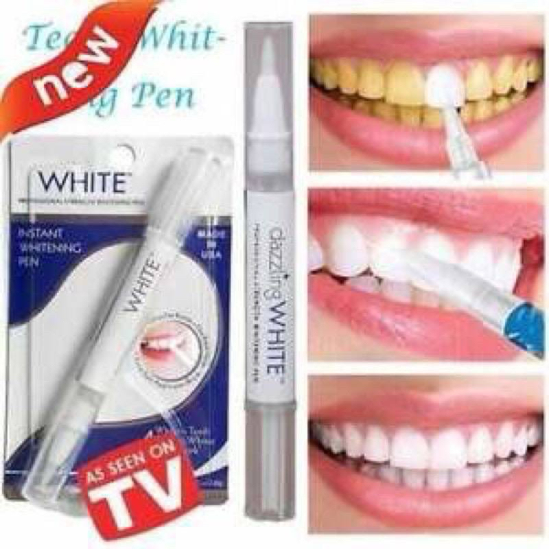 Pemutih gigi DAZZLING WHITE Teeth Whitening pen Cepat berkesan selamat ...