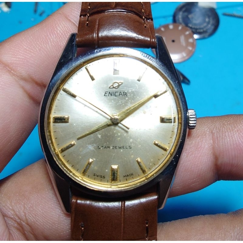 ENICAR WATCH..( SWISS MADE) | Shopee Malaysia