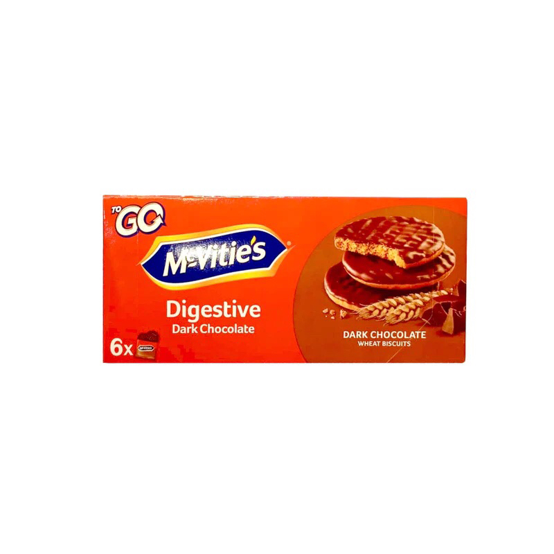 McVitie's Dark Chocolate Digestives To Go 33.3g x 6 | Shopee Malaysia