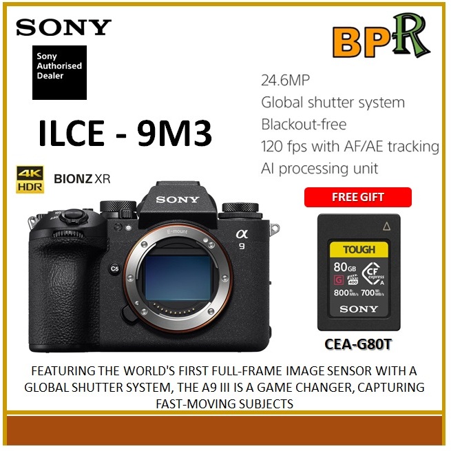 Sony a9 III Mirrorless Camera ( ILCE-9M3 ) - Sony Malaysia Warranty | Shopee Malaysia