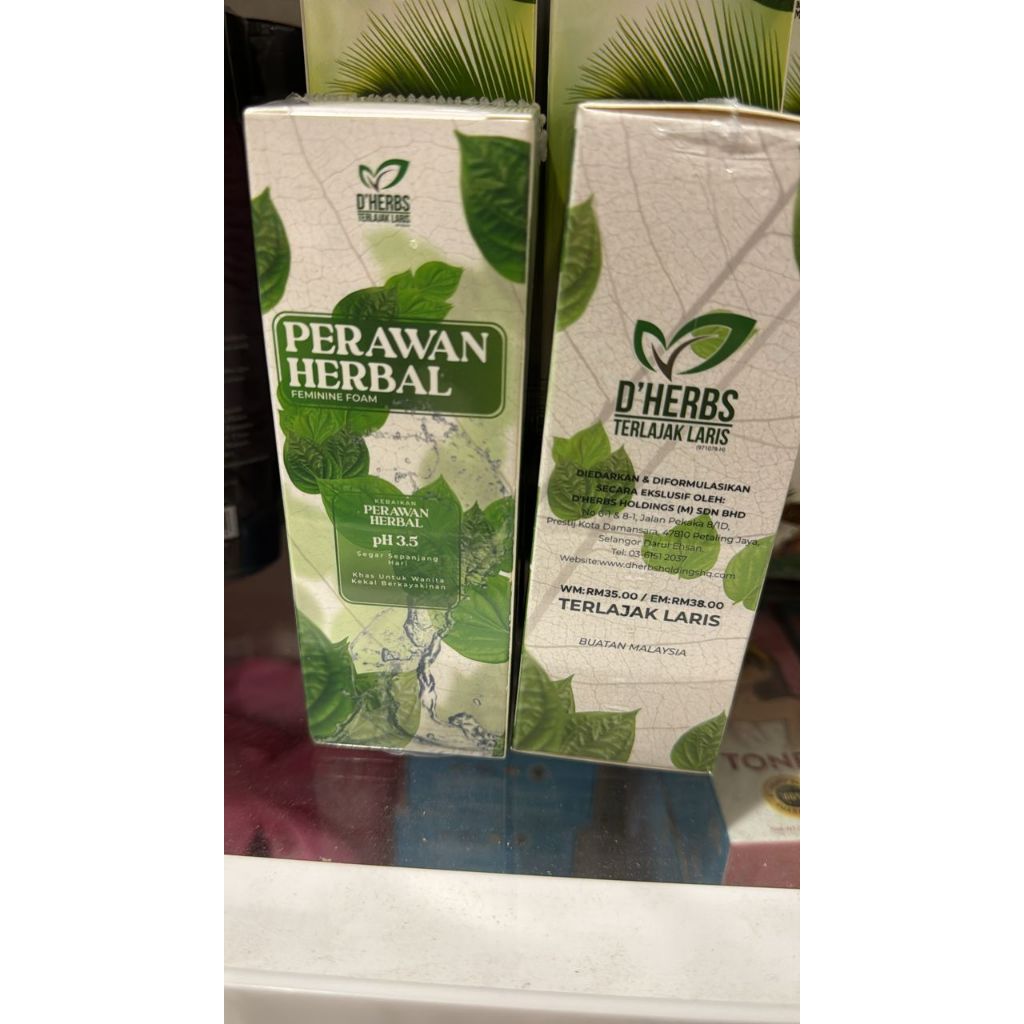 DHERBS EXTRA HERBS WASH 100%ORI NEW PACKING | Shopee Malaysia