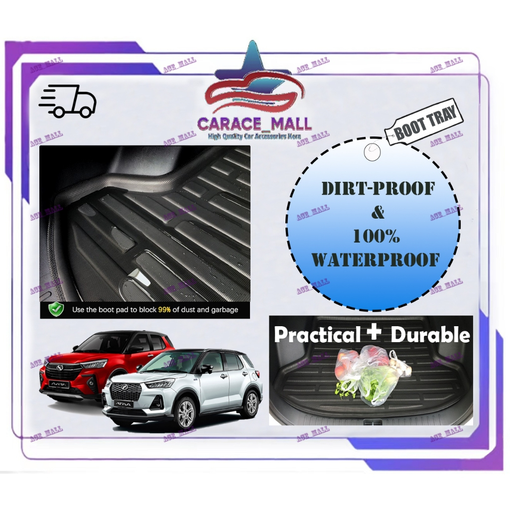 Perodua Ativa Old New Boot Tray OEM Car Org Cargo Rear Tray Protect ...