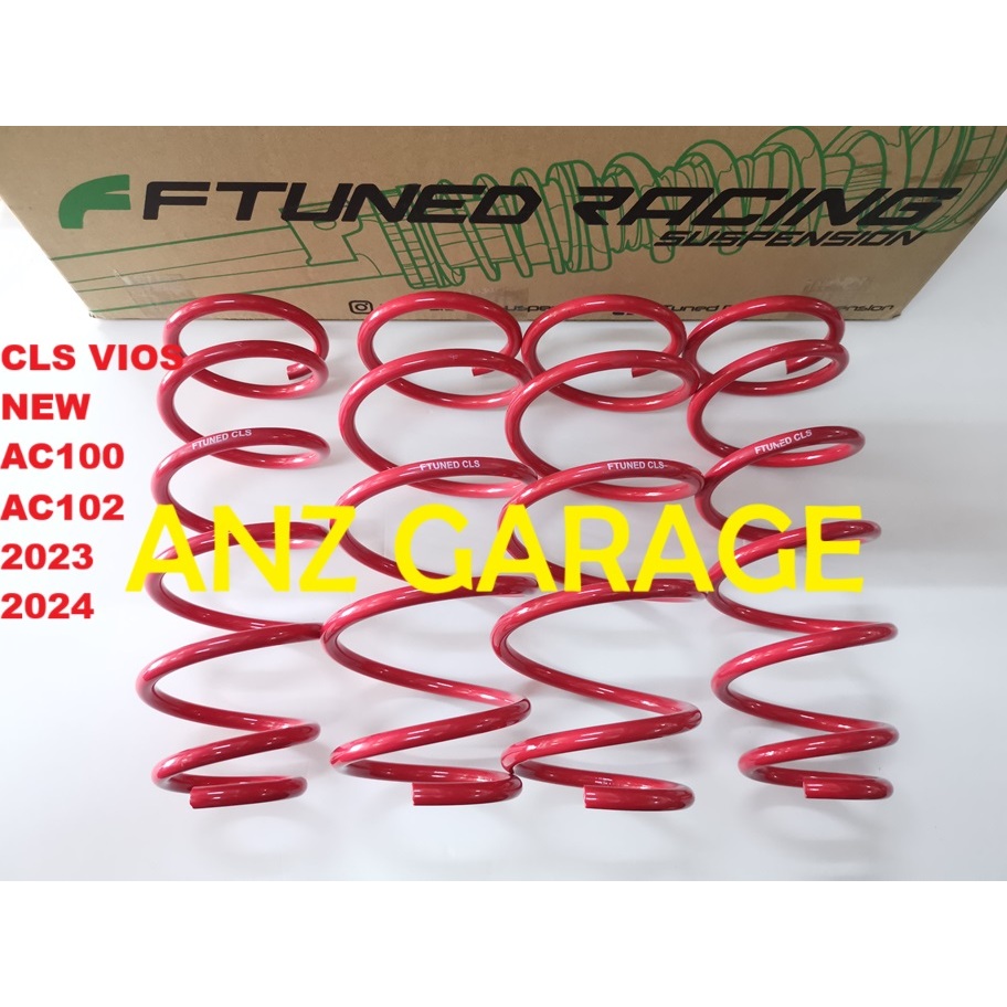 FTUNED ORIGINAL CLS Spring Sport Toyota VIOS NEW AC100 AC102 2023 2024 ...