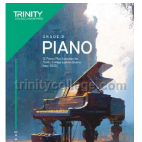 Trinity College London Piano Exam Pieces Plus Exercises from 2023 Grade ...