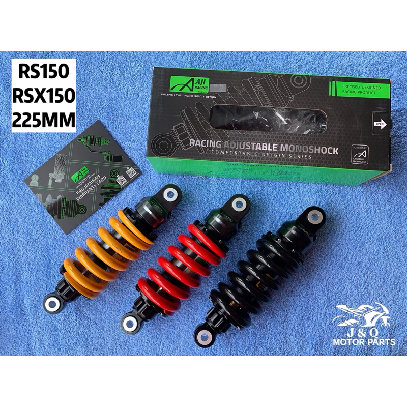 RS150 RSX150 RSX RS-X 225MM AJI RACING MONO MONOSHOCK ORIGINAL | Shopee ...