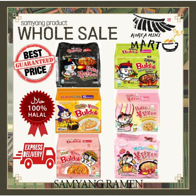 samyang sauce original taste 5pkt in mee sos cooking delicious korea ...