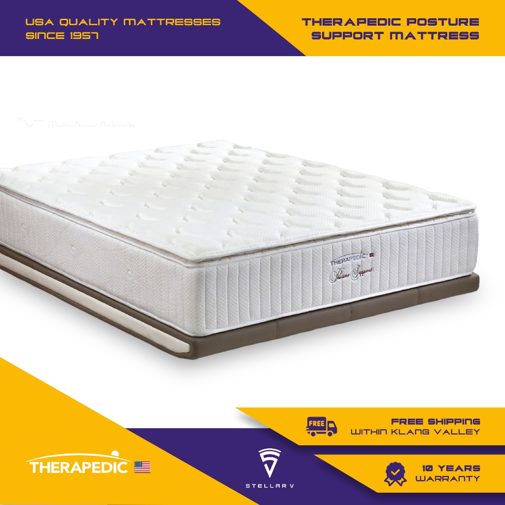 Therapedic Posture Support Mattress, Tri-Tec Spring, Available Sizes ...