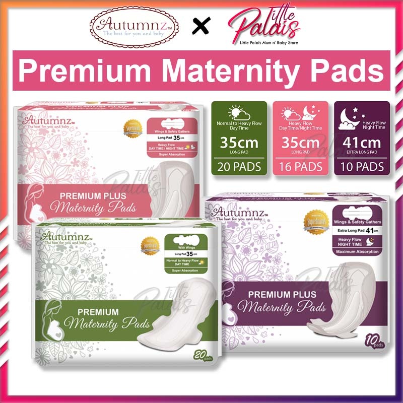 AUTUMNZ Maternity Pads Premium Plus 35cm/41cm | Shopee Malaysia
