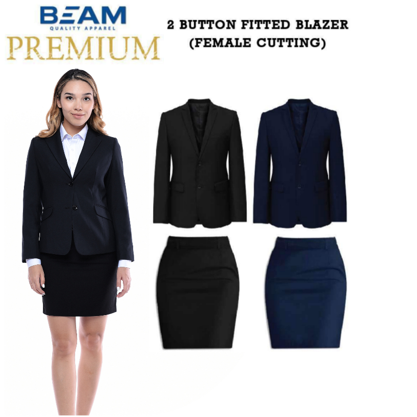 Ultifresh Beam Premium Female 2 button fitted Blazer For Corporate ...