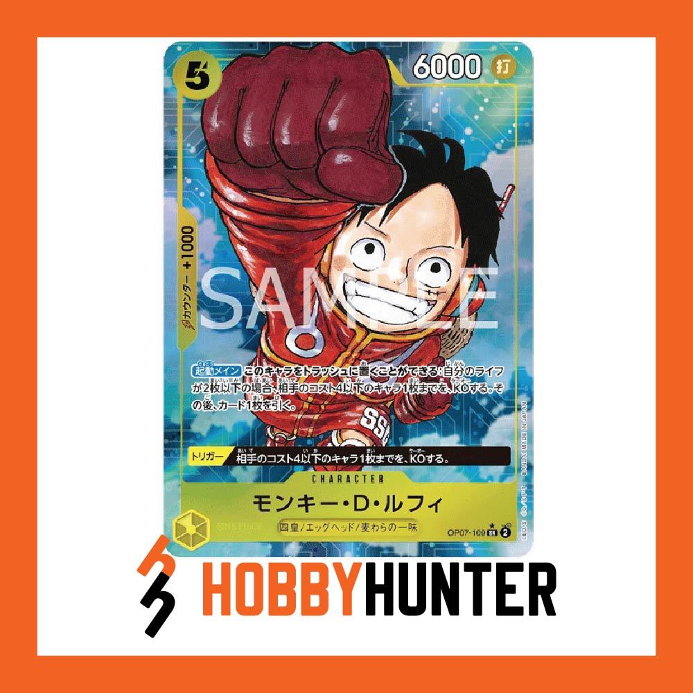 ONE PIECE CARD OP07-109 Monkey D Luffy ( SR ) Parallel Art | Shopee ...