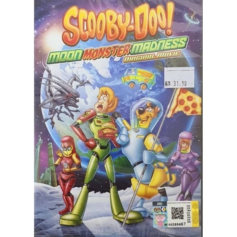 Scooby Doo Moon Monster Madness Original Movie (Original DVD) | Shopee ...