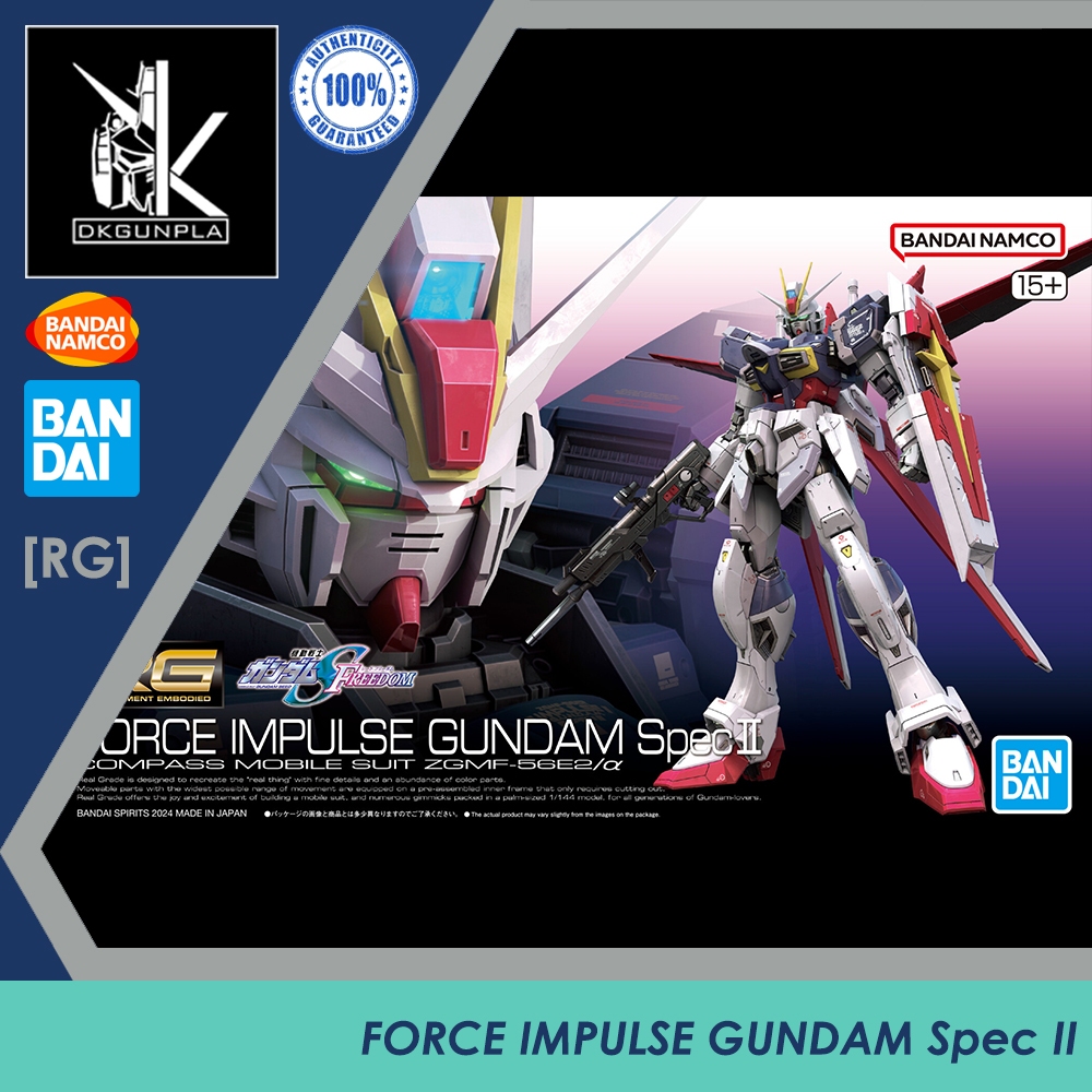 [RG] Force Impulse Gundam Spec II | Shopee Malaysia