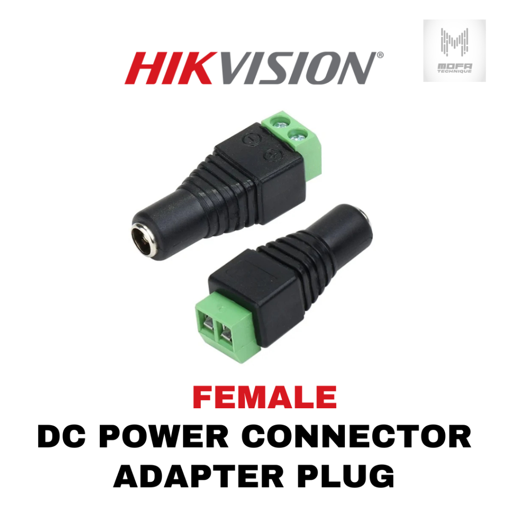 Connector Dc Jack Dc Power Female Connector Adapter Plug Cable Screw