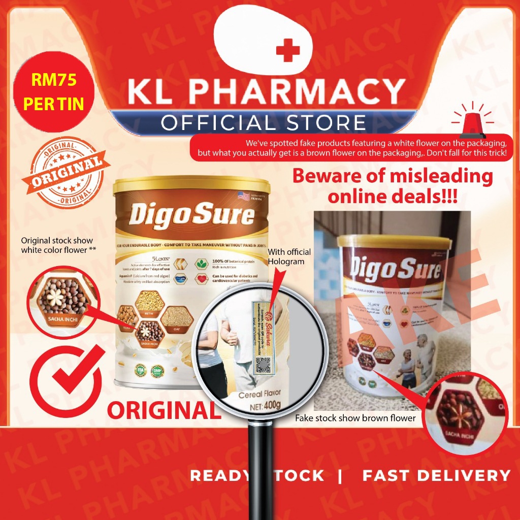 [PHARMACY STOCK][100% ORIGINAL][READY STOCK] Digosure Nut Milk For ...