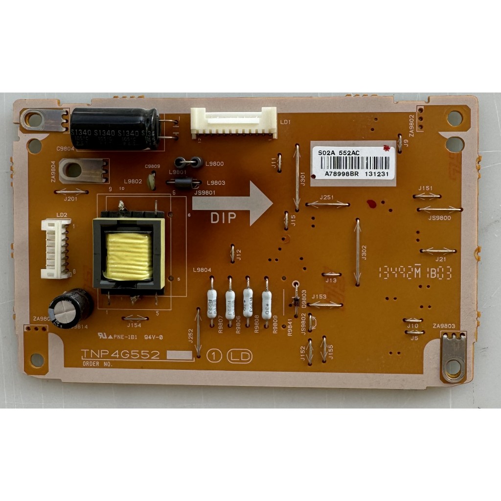 PANASONIC LED TV 39'' INVERTER BOARD MODEL # TH-L39B69K | Shopee Malaysia