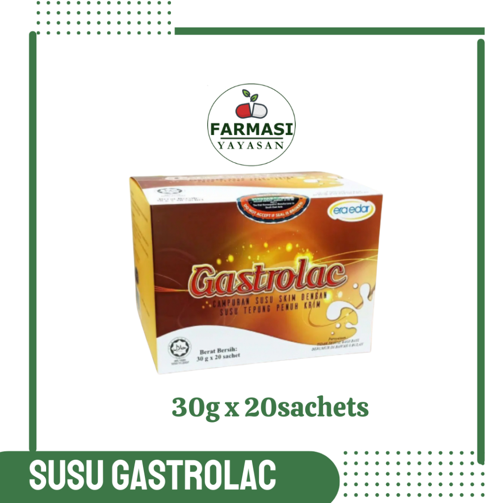 GASTROLAC SUSU TEPUNG (30GX20SACHETS) | Shopee Malaysia