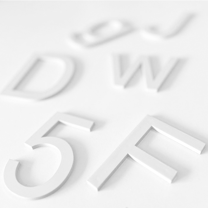 Acrylic Custom 3D Wording / Font / Alphabet Letter and number | Indoor ...