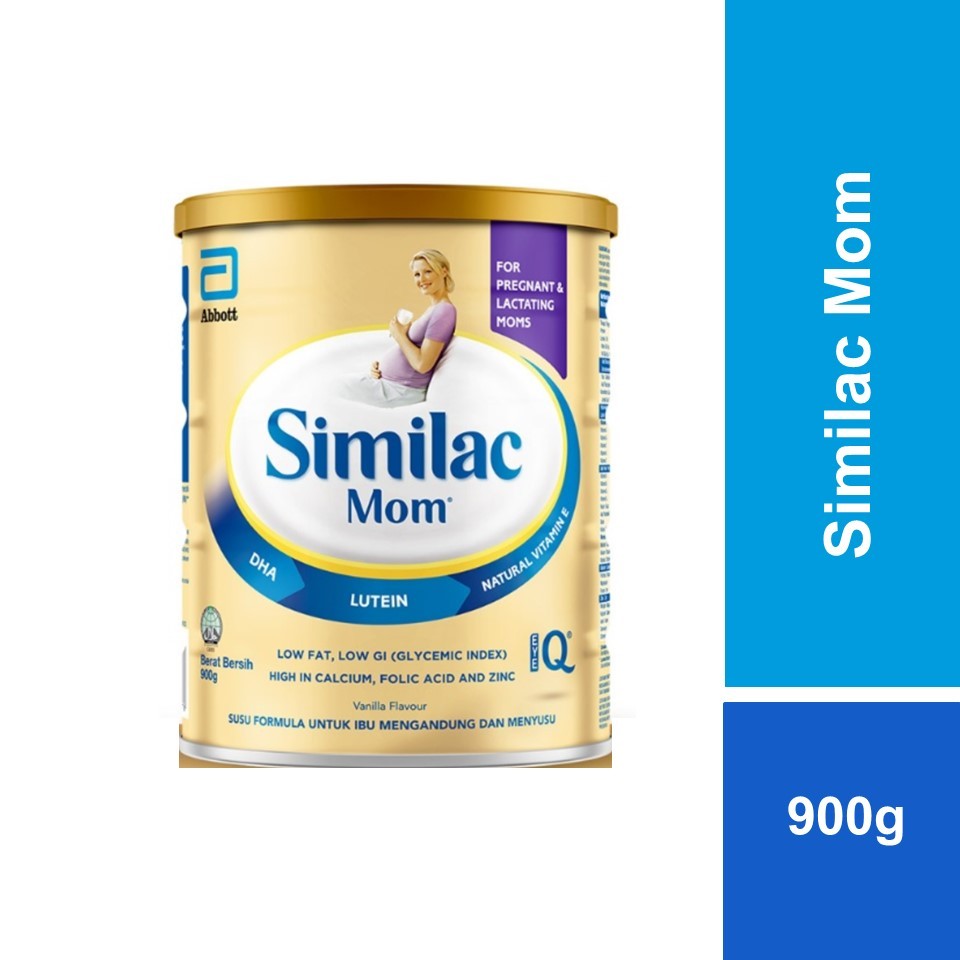 Similac Mom Low-Fat Maternal Supplement for Pregnancy Tin (900g) [Exp ...