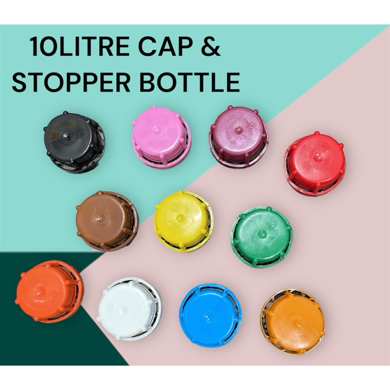 CAP&STOPPER BOTTLE | 10LITRE | PENUTUP BOTOL | Shopee Malaysia