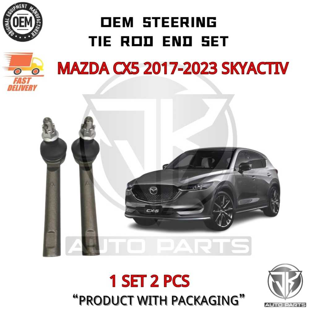 #1 PAIR#OEM STEERING OUTTER TIE ROD END MAZDA CX5 2017-2023 KF SKYACTIV ...
