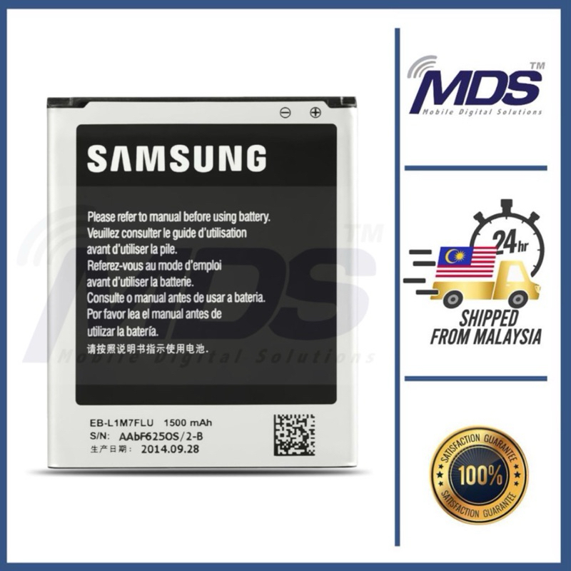 Original Battery SM S3 Mini I8190 J1 Mini J106 1500 mAh for mobile ...
