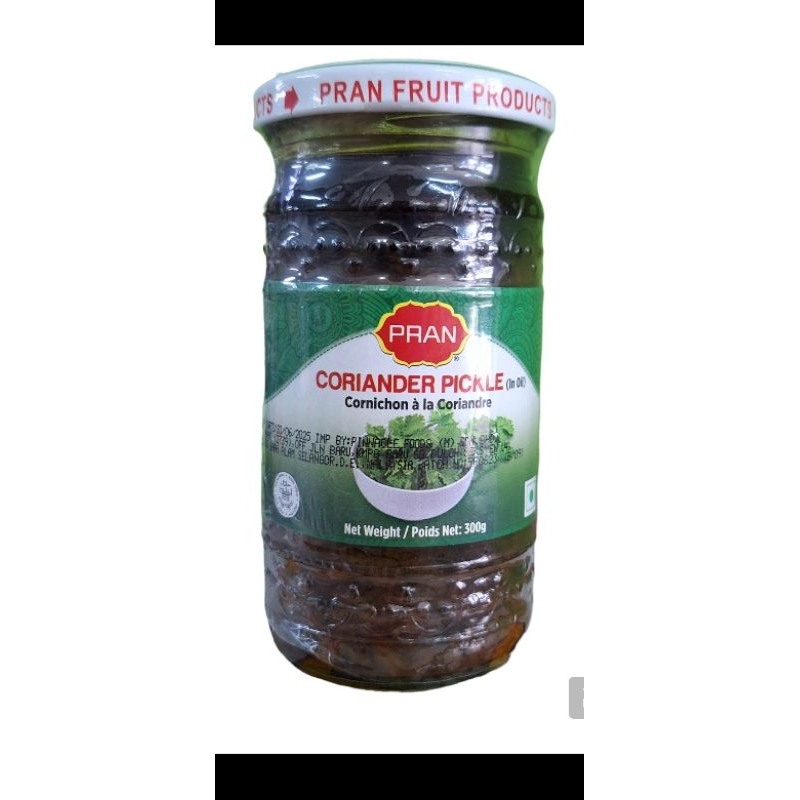 Pran Coriander Pickle 300gm | Shopee Malaysia