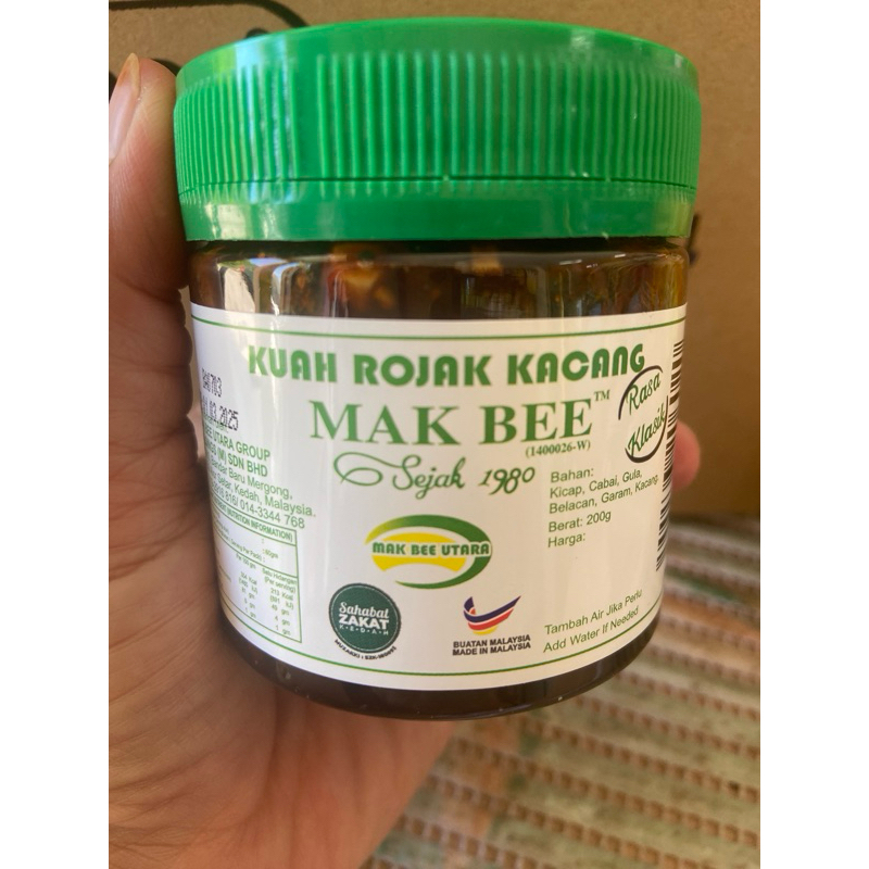 Kuah Rojak Mak Bee 200g | Shopee Malaysia