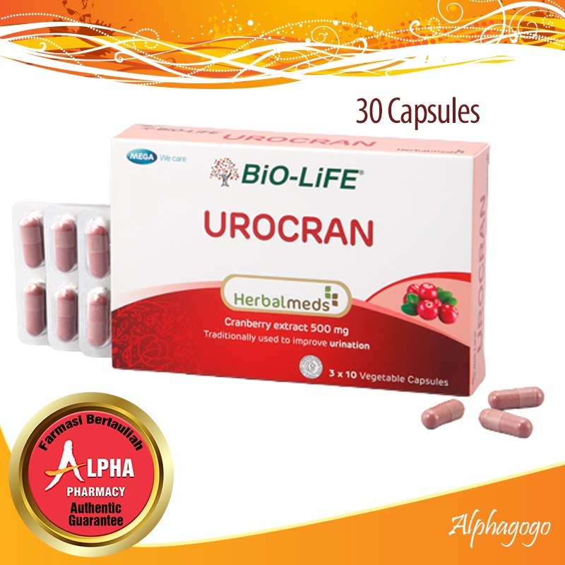 Bio-Life Urocran (Cranberry extract 500mg) 30 Capsules | Shopee Malaysia