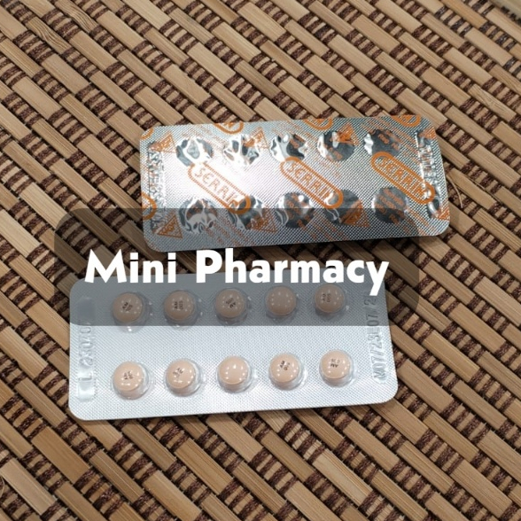 Serratiopeptidase (Serrin) 5mg 1 Strip 10s | Shopee Malaysia