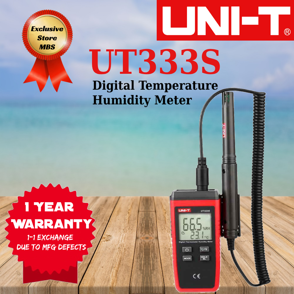 UNI-T UT333S Digital Temperature Humidity Meter | Shopee Malaysia