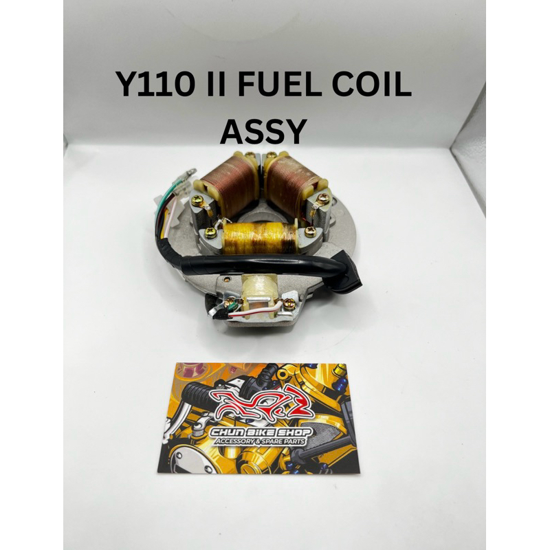 YAMAHA Y110 II SS II V2 FUEL COIL ASSY MAGNET STARTOR LIGHT COIL -HOW ...