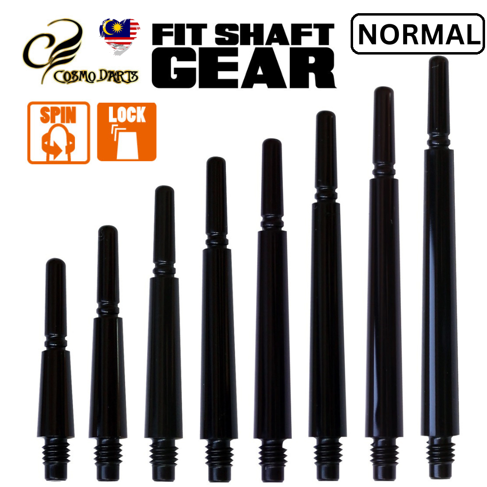 Cosmo Dart - Fit Shaft Gear - Normal - Black (Spinning & Locked ...