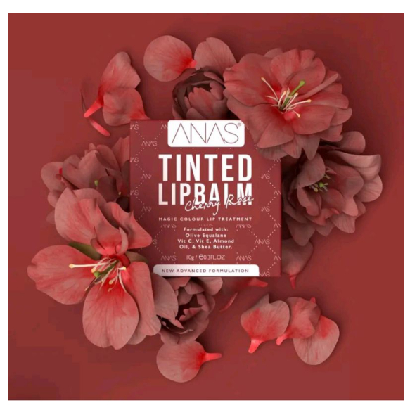 Anas Tinted Lip Balm Cherry Rose (Exp Oct 2025) | Shopee Malaysia