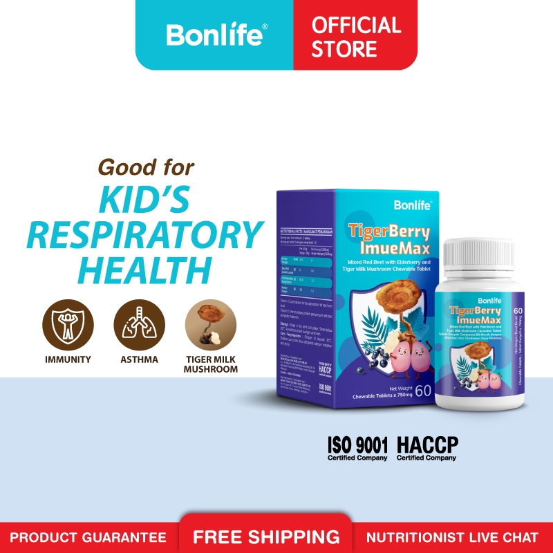 Bonlife TigerBerry ImueMax Chewable Tablet 750mg (60 Tab) | Shopee Malaysia