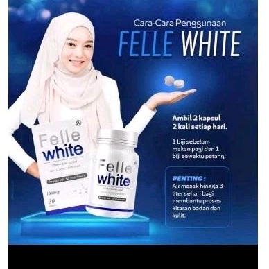 FELLE WHITE CERAH PUTIH MEMBANTU MEMUDARKAN FLEX HITAM DAN JERAGAT 30 ...