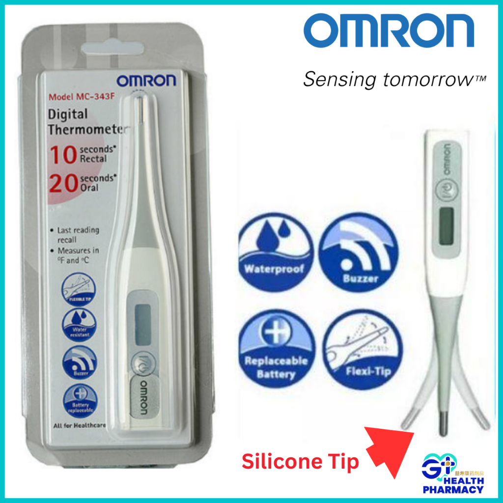 Omron MC-343F Digital Thermometer (Flexi-Tip) | Shopee Malaysia
