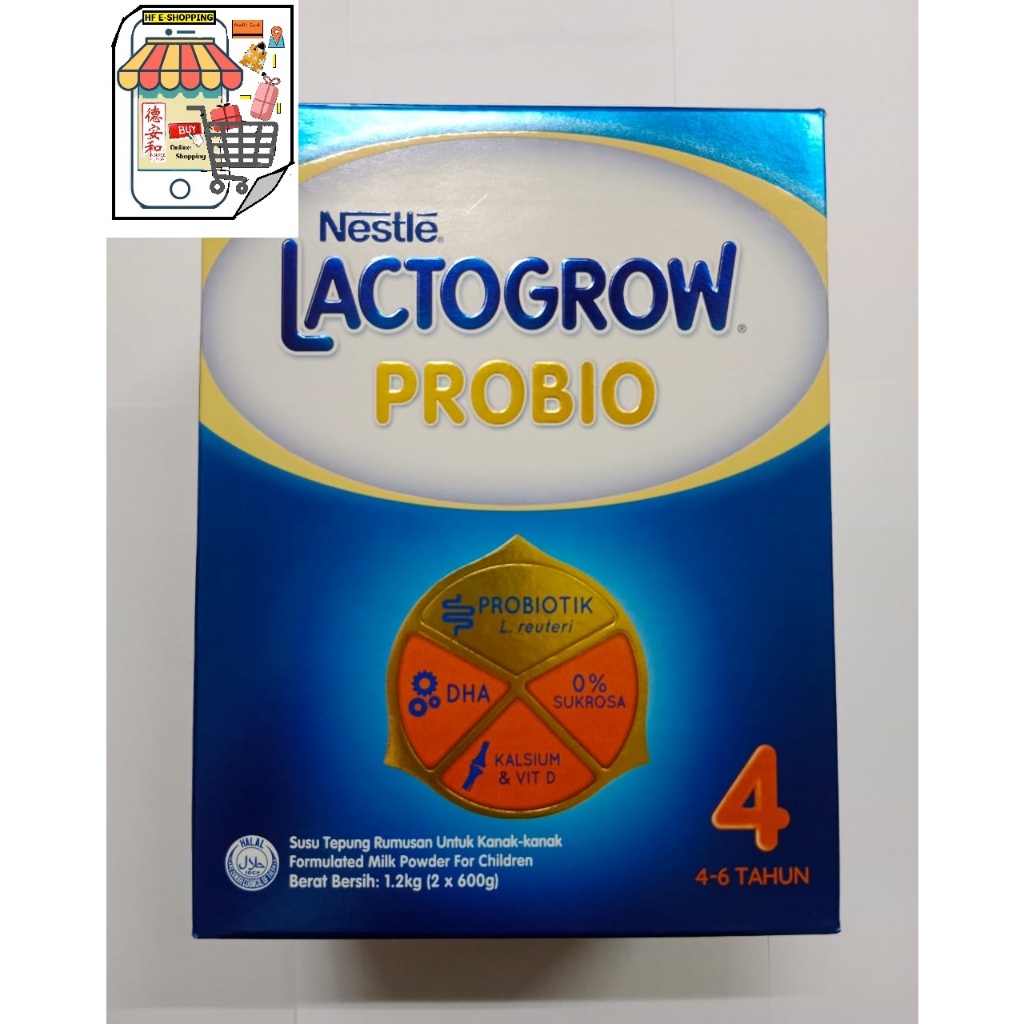 Lactogrow Probio 4 1.2kg(New Packing) | Shopee Malaysia