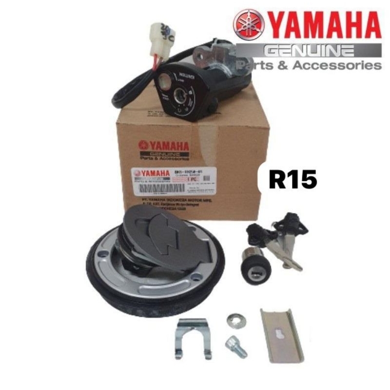 YAMAHA R15 MAIN SWITCH SET 100% ORIGINAL YAMAHA | Shopee Malaysia