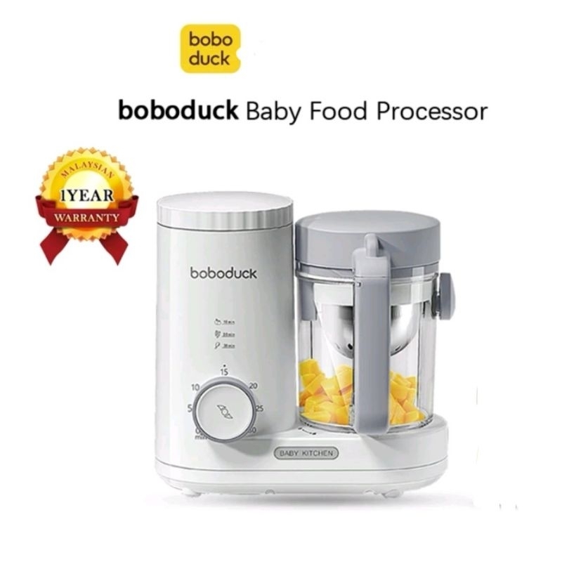 💗Free botol rack💖Boboduck Malaysia 4 in 1 Multifunction Baby Food ...