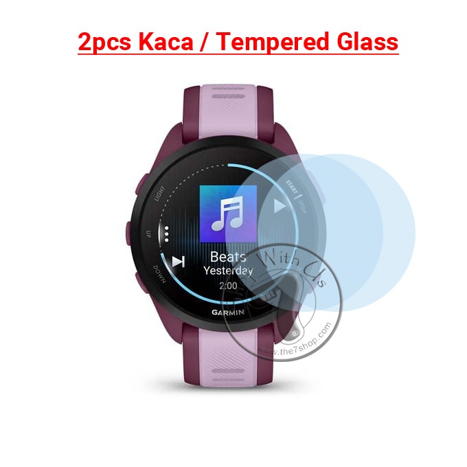 [PROMO] [2pcs Glass] Garmin Forerunner 165 / 165 Music Tempered Glass ...