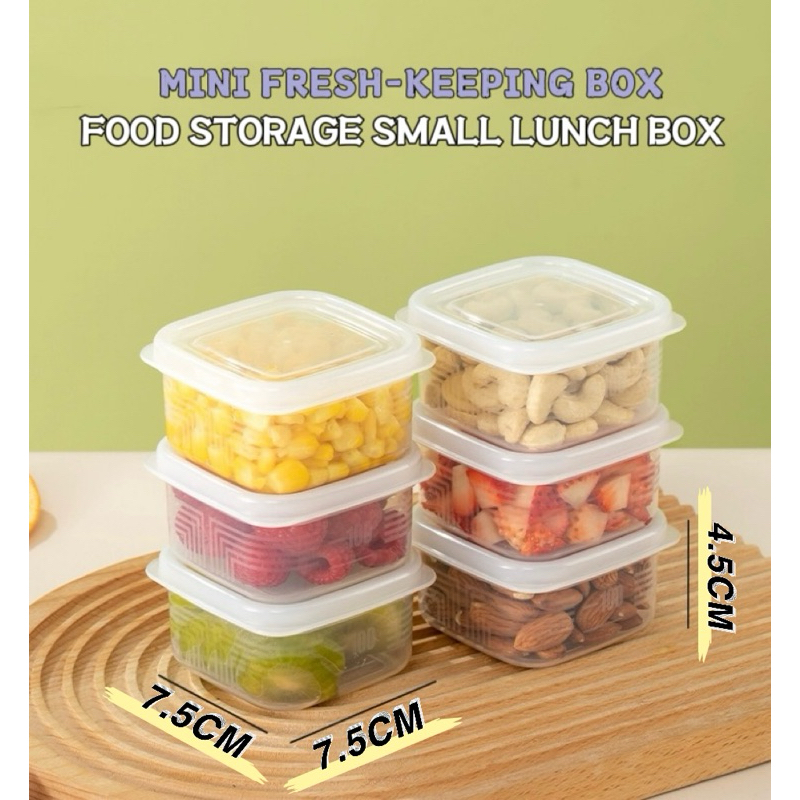 Bekas Simpanan Makanan Kecil Bekas Simpanan Rice Mini Food Storage Box ...