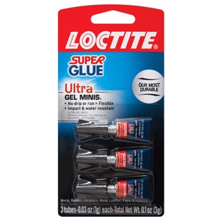 Loctite Super Glue Ultra Gel Minis 3pcs | Shopee Malaysia