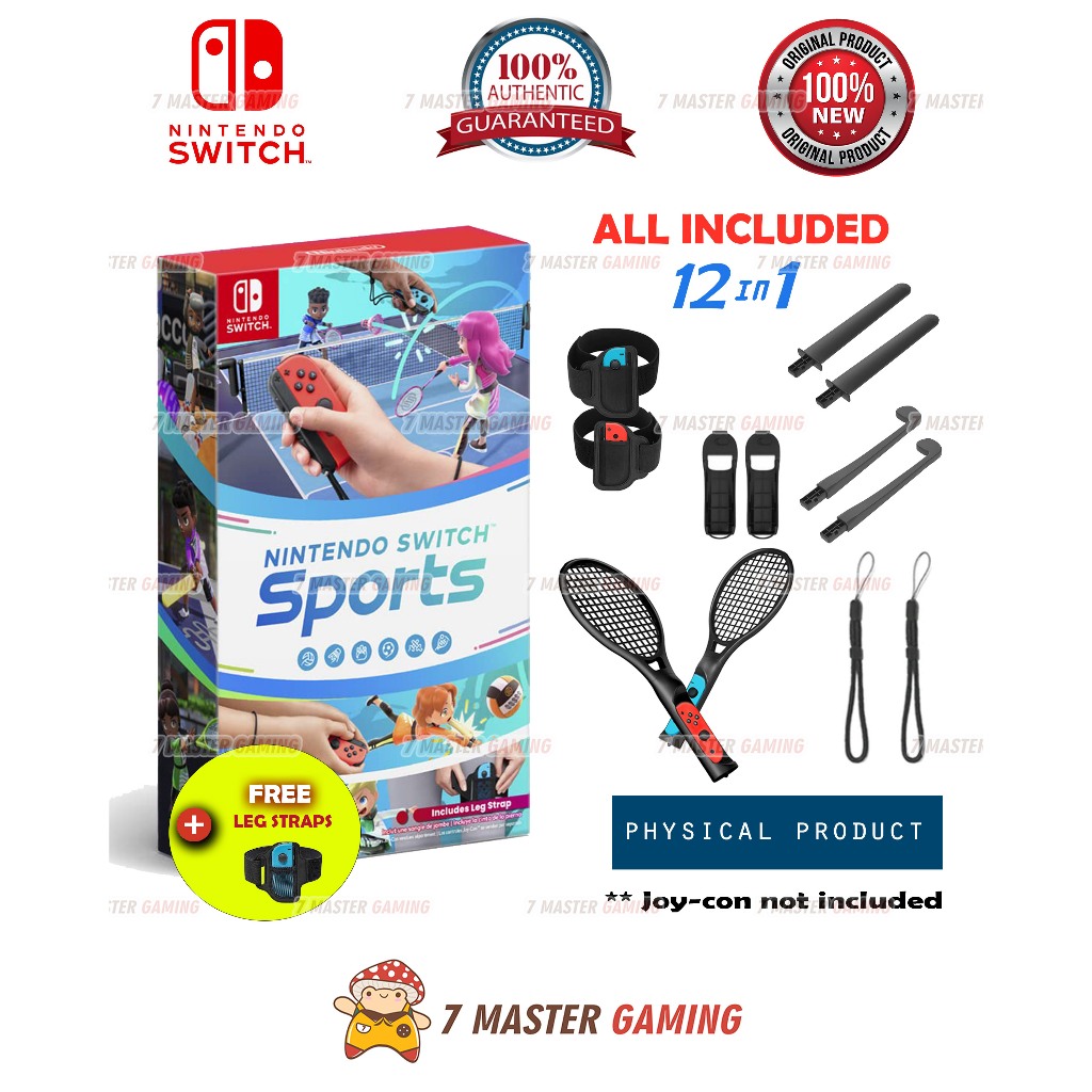 Nintendo Switch Sports - English or Chinese - New - with Free Leg ...
