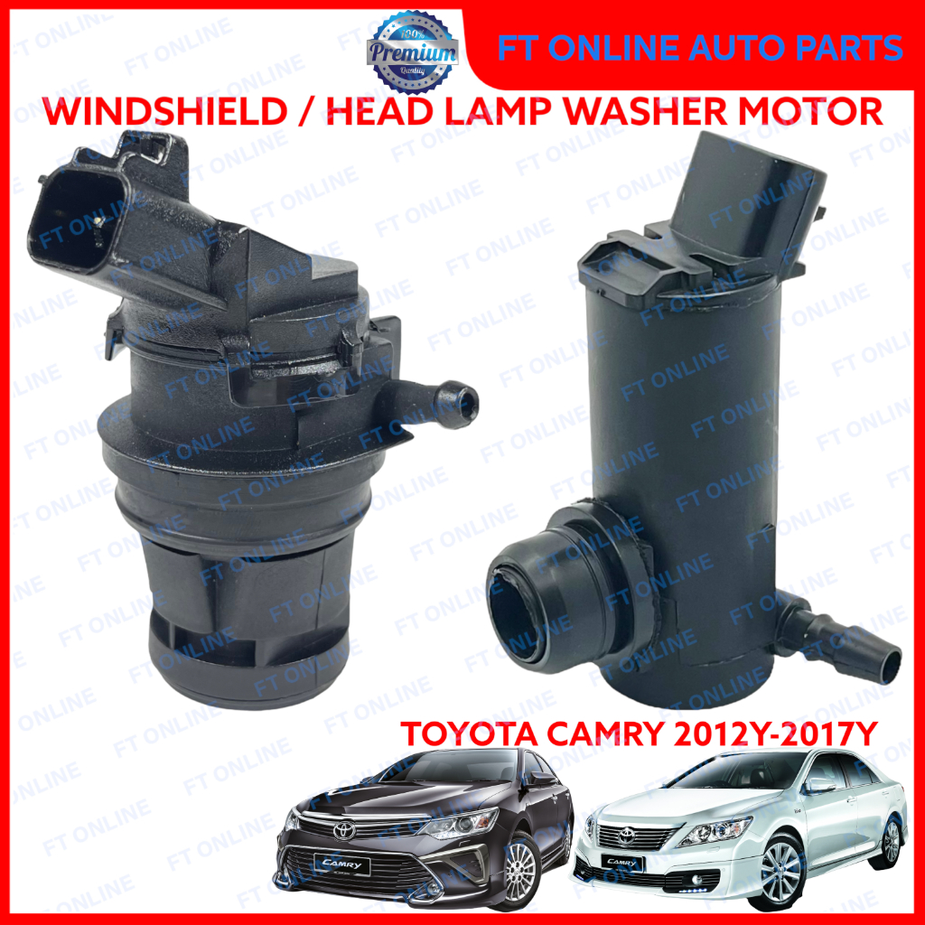 TOYOTA CAMRY 2012-2017 ASV50 ACV50 ACV51 WASHER MOTOR/PUMP WINDSHIELD WIPER TANK HEAD LAMP ...