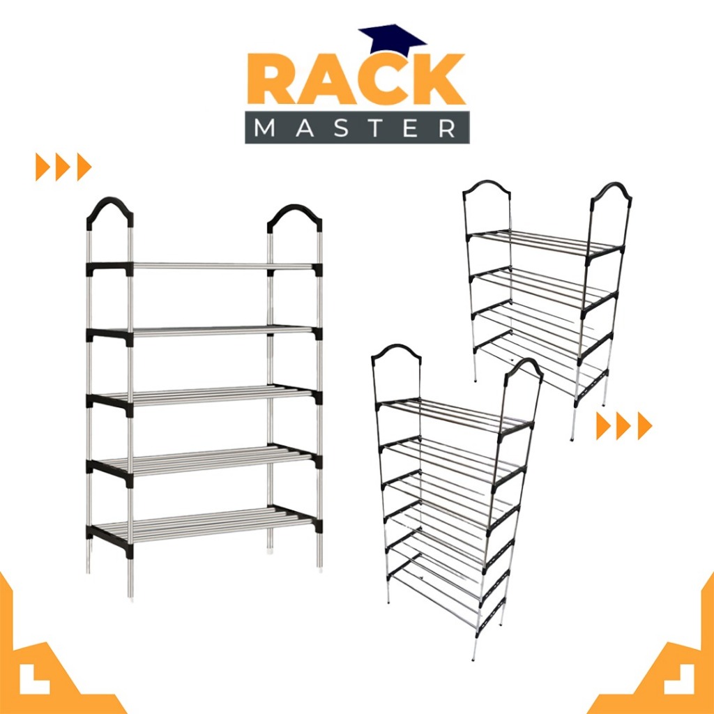 𝗥𝗔𝗖𝗞 𝗠𝗔𝗦𝗧𝗘𝗥 Multifunctional Shoe Storage Organizer Multilayer Shoe ...