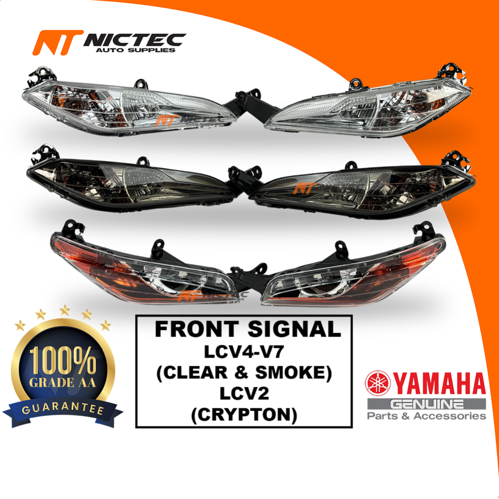 YAMAHA FRONT SIGNAL LC135 V4-V7 LCV2 CRYPTON 100% QUALITY AAA LAMPU ...