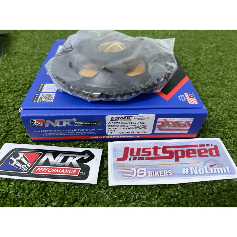 NLK PERFORMANCE STARTER ONE WAY GEAR WHEEL Y15 Y16 LC135 5SPEED LC5S LC ...