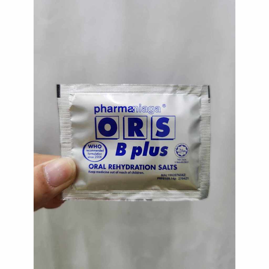 Pharmaniaga Oral Rehydration Salts 1’s (ORS B PLUS) | Shopee Malaysia